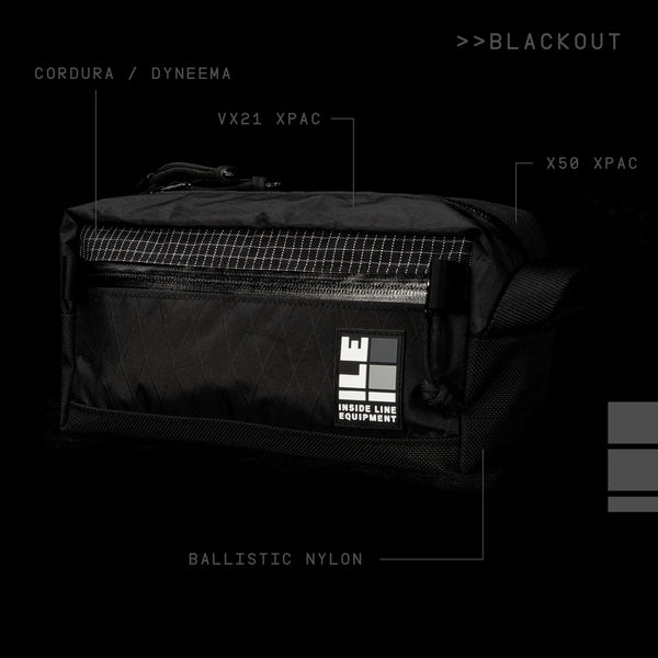 Dopp Kit - Utility: Blackout Patchwork - INSIDE LINE EQUIPMENT